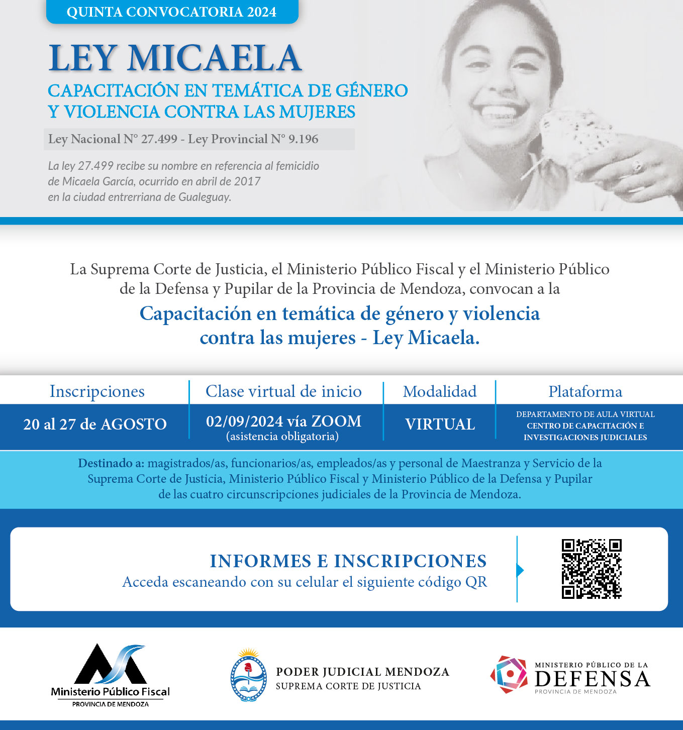Ley Micaela - Poder Judicial Mendoza